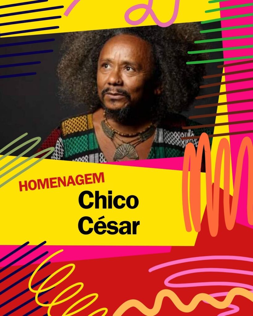 Chico César é um dos homenageados da Balada Literária 2023 - Balada ...